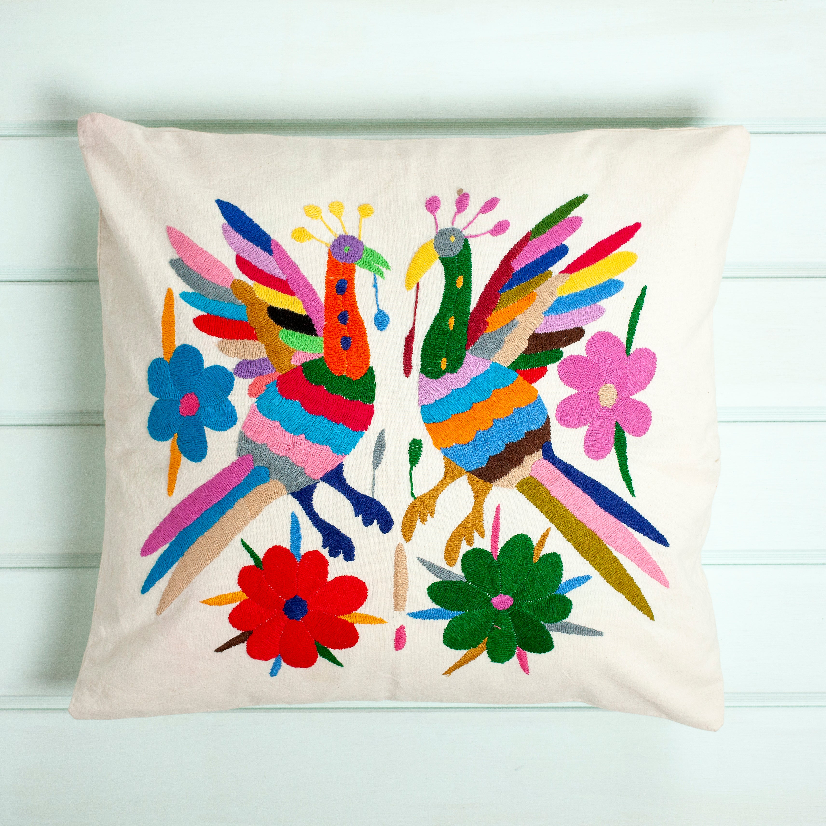 Kit Cojín Tenango 40 x40 – Bordado Bum